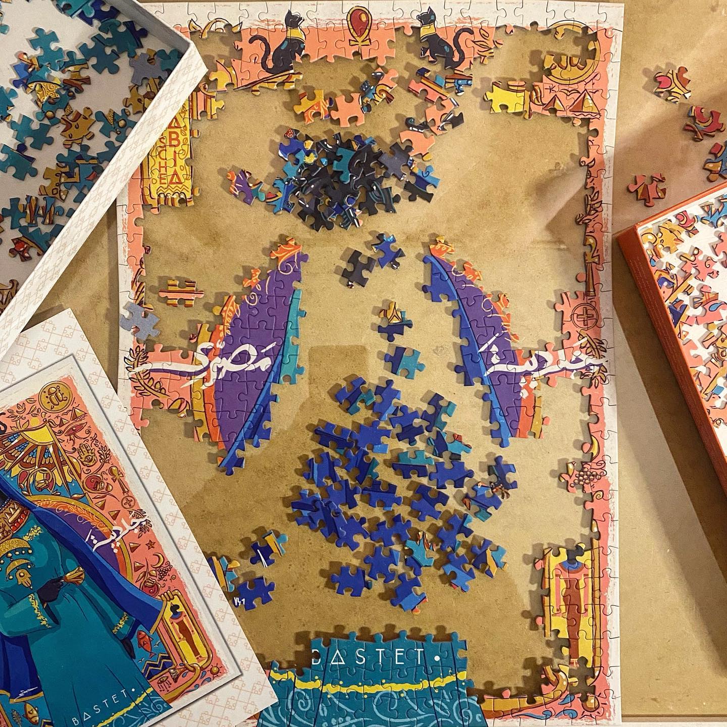 500 piece Jigsaw Puzzles For Sale - Bastet Galabya Masry – Ohjiya Puzzles
